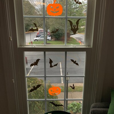 REUSABLE Ghosts Window Cling Halloween Decor Halloween - Etsy