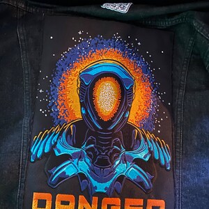WINGS REAPER Large Back Patch for Custom Biker Vest - Etsy