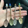 Crystal Witch Spoon Green Aventurine, Crystal Spoon, Altar Tools ...