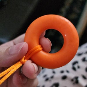 Large Rose Flower Silicone Bead 40mm Chunky Sensory STIM Fidget Cookie ...