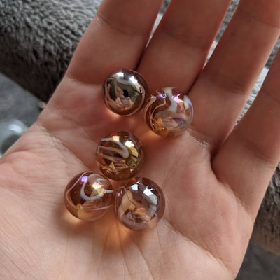 16mm Medusa Jellyfish Glass Mega Marble Players 5/8th Pack of 5 ...