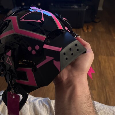 Cyberpunk 2077 Tactical Helmet Samurai Mask Photography Street Shooting ...