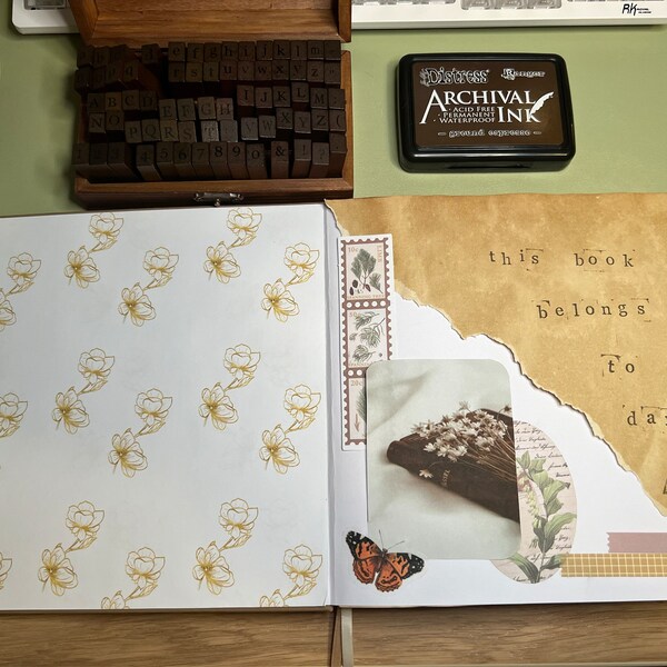 Elegant Floral Ephemera Pack With Add-ons for Planners & Journals ...