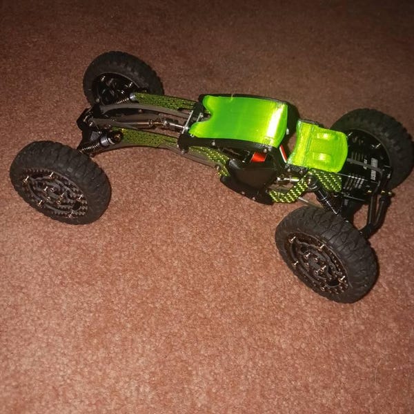 SCX24 COMP Cage Options for GKV2 Chassis (rockburb & Rockbug ...