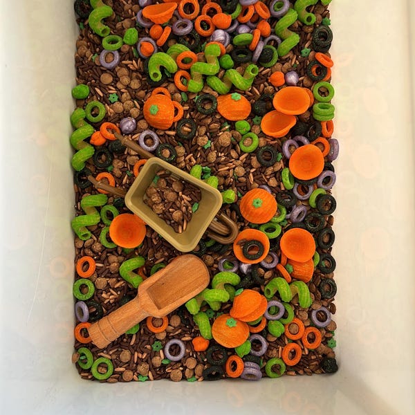 Lime Green Sensory Rice Base / Sensory Bin / Messy Play / Tuff Tray ...