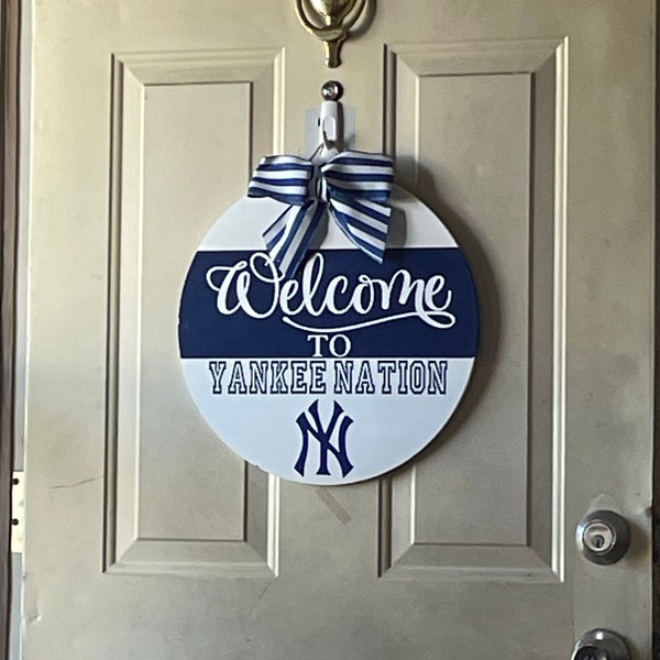 Team Divided Door Sign - Etsy