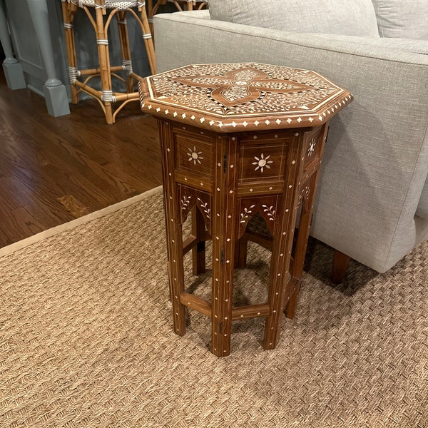 Inlay Coffee Table| Bone Inlay Table| Inlay Coffee Table| Inlay Side ...