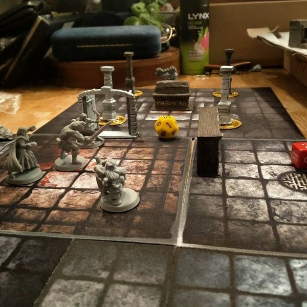 Dungeon Tiles - Basic Dungeon - Dungeons and Dragons, Roleplaying and ...