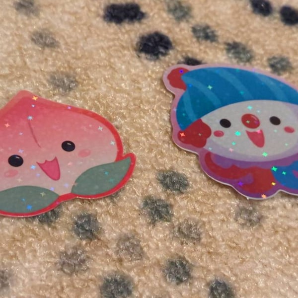 Overwatch Pachimari Pixel Waterproof Holographic Vinyl Sticker Decal - Etsy