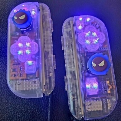 New Custom Nintendo Switch White D-pad Joy-con Controller - Etsy
