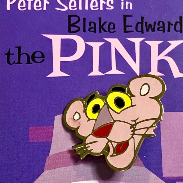 Pink Panther Collector Brooch Pin ~ Uac~united Artists Cartoon ~ 1980 ...