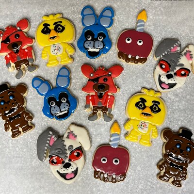 Five Nights at Freddy's Cookie Cutters Party Pack. Throw a - Etsy