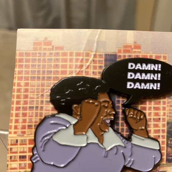 DAMN! - Soft Enamel Pin - Etsy
