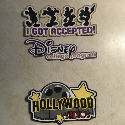 Disney Epcot Logo Die Cut Paper Pieced Embellishment for - Etsy