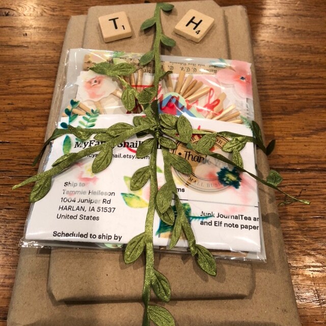 Tammie loved their purchase from MyFancySnailMail