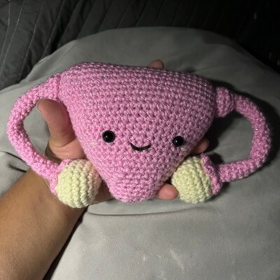 Anatomical Uterus Crochet Pattern PATTERN ONLY Instant DOWNLOAD ...