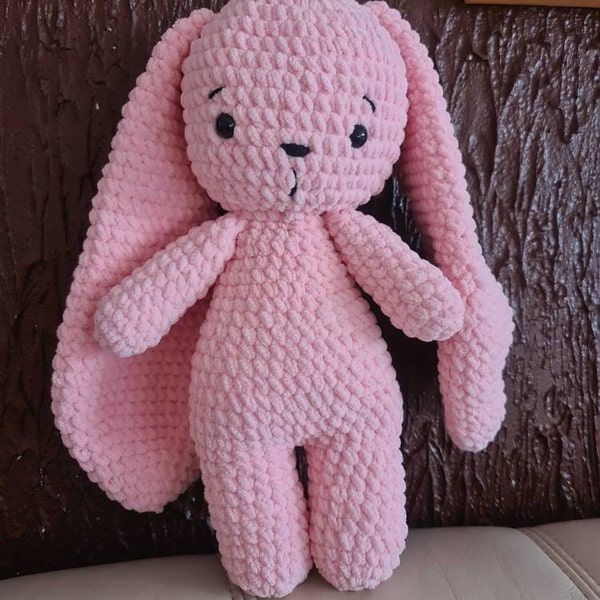 Crochet Pattern Bunny, Amigurumi Easter Plush Bunny Tutorial, Crochet ...