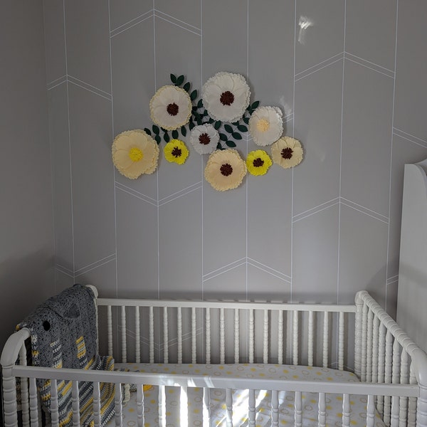 Extra Large Free Standing Daisy, Wedding Wildflower Decor, Oversized ...