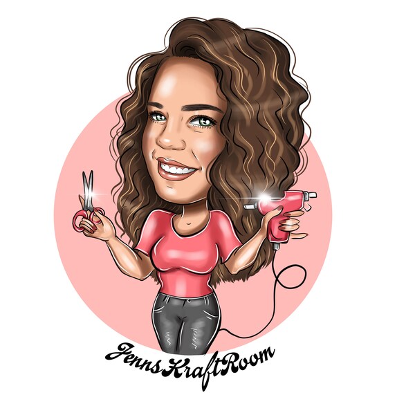 Cartoon Logo Design - Custom Cartoon Portrait for Your Business Logo ...