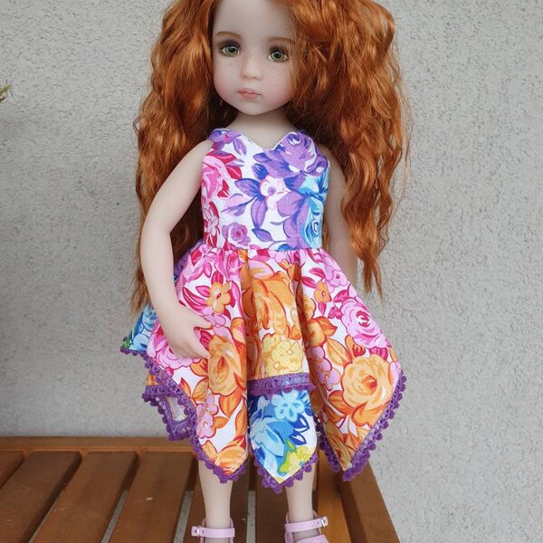 Little Darling Doll Clothes Dress PDF Pattern 13 Dianna Effner My Meadow Avery Iplehouse KID ...