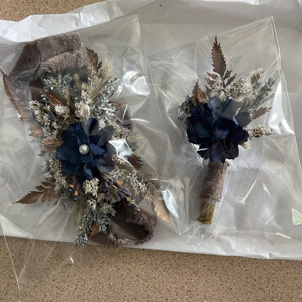 Rustic or Country Wedding Table Place Setting Kit, Wood, Lace Floral ...