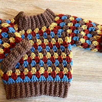 Crochet Pattern, Choo Choo Train Bobble Stitch Blanket, Afghan, Sofa ...