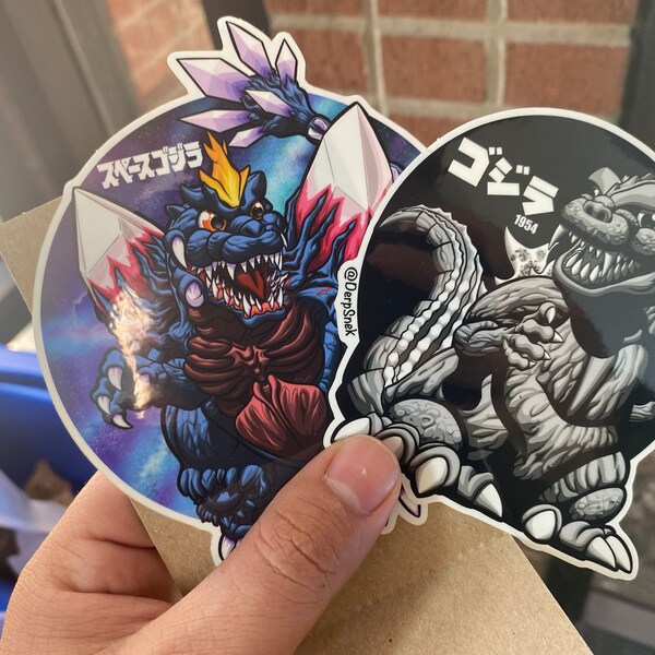 Chibi Kaiju #13- Mothra Leo (1998) Clear Sticker - Etsy