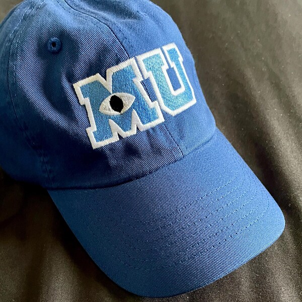 Monsters University MU Hat Mike Wazowski Baseball Cap Halloween Costume ...