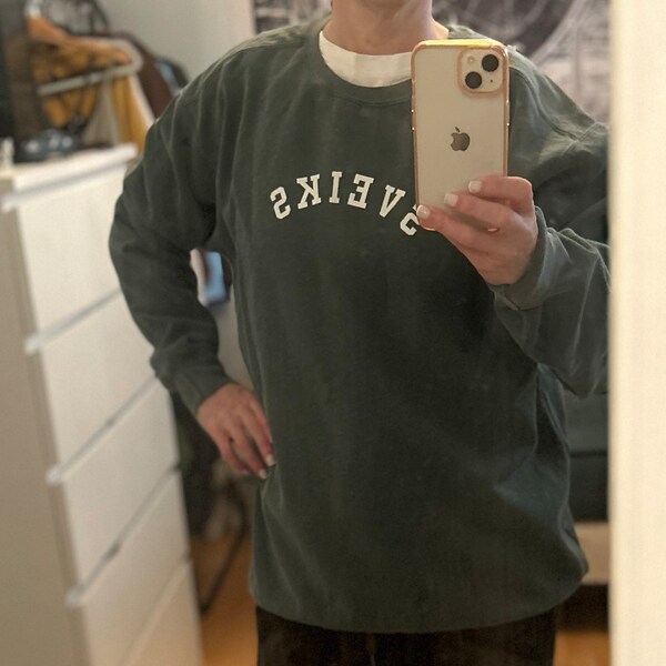 Latvian EMBROIDERED SVEIKS Hooded Sweatshirt, Holiday Travel Trendy ...