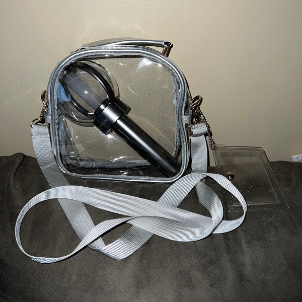 Aesthetic Clear Kpop Concert Bag Stadium Approved Crossbody Shoulder ...