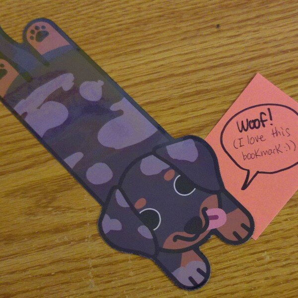 Long Cat & Dog Bookmarks - Etsy