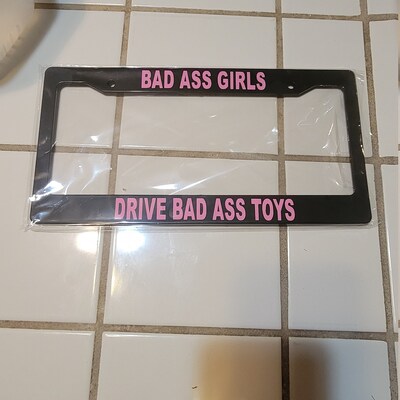 Surfing Jaws Shark Teeth Love Chrome Automotive License Plate Frame - Etsy