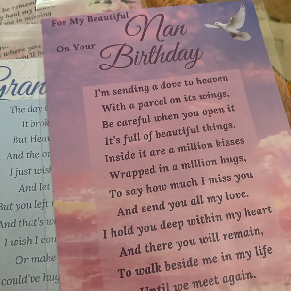 In Loving Memory of A Very Special Uncle Grave Card Funeral Tribute ...