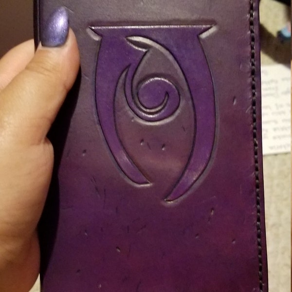 Handmade Leather Pagan Notebook / Spellbook / Grimoire / Pentagram A6 ...