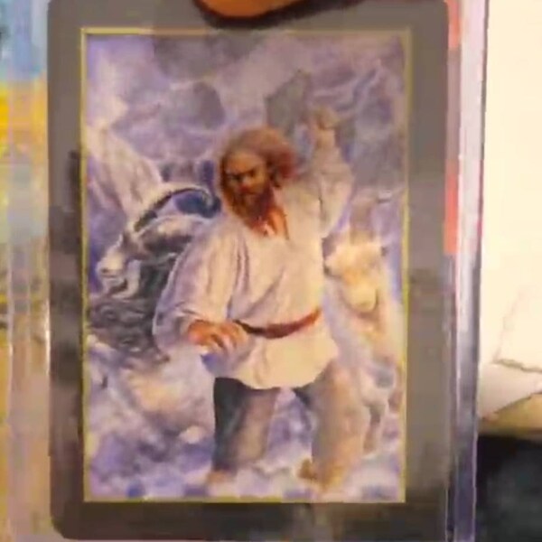 Thor Altar Card | Norse Gods Art | God of Thunder Prayer Cards - Etsy