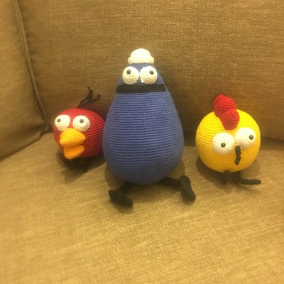 Crochet Peep and the Big Wide World Inspired. Plush Toy. Red - Etsy