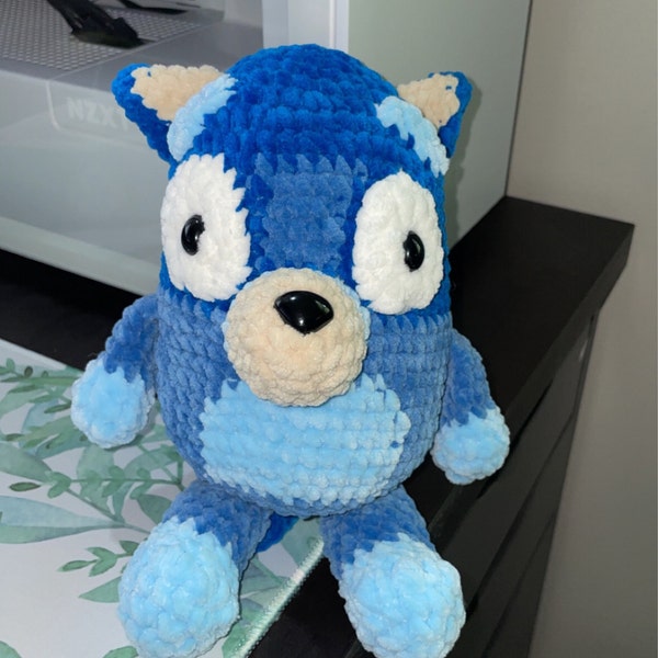PATTERN: Blue Pup, Bluey, Blue Dog, Blue Puppy, Australian Heeler Blue ...