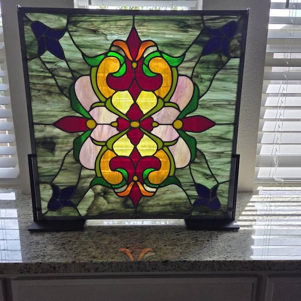 Slab Stand for Fused and Stained Glass Display 6", 8", 10", 12". Made ...
