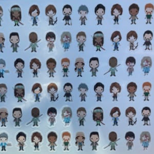 Star Trek TOS Inspired Character Stickers - Etsy