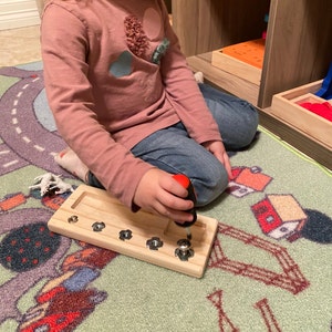 Skip Counting / Board Game / Peg Board / Montessori / Learning Toy ...