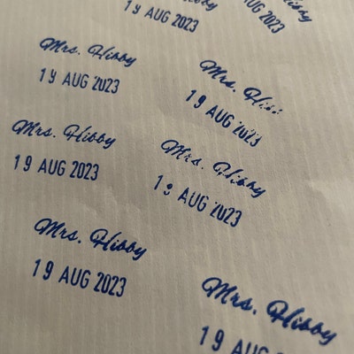 Charge for Extra Stamps Fee/ Stamp Design Fee/ Merge Order/ - Etsy