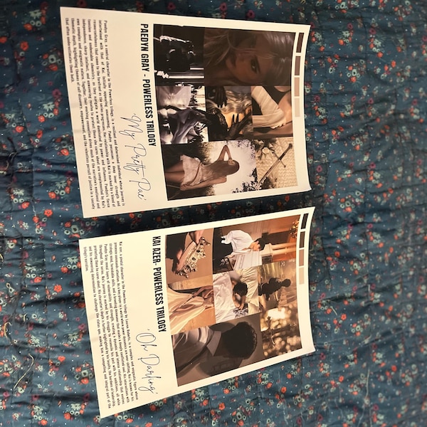 Powerless Posters - Kai Azer Poster | Paedyn Gray Poster | Powerless ...