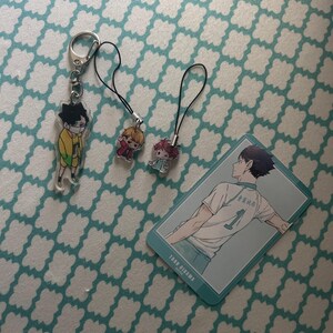 Mini Haikyuu 1/3bookmarks Boy Volleyball Anime Hinata Kageyama Kozume ...