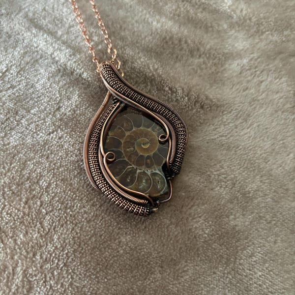 Clear Quartz Healing Crystal Pendant Copper Wire Wrapped Pendant Clear ...