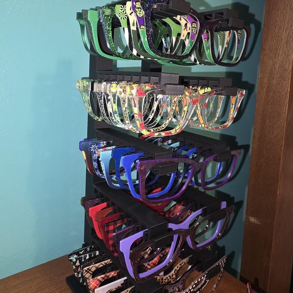 Glasses Topper Rack for Casper/kirby Size-double Size Rack - Etsy