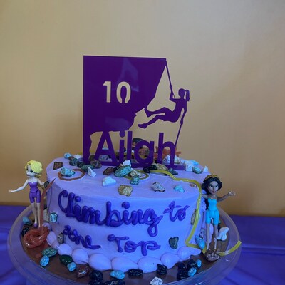Long Jump Cake Topper Track and Field Sports Birthday Party - Etsy