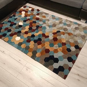 Melting Persia Hand Tufted 100% Fine Wool Trending Carpet and Rugs for ...