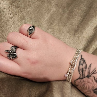 Sterling Silver Ring Baby Dragon Cute Dragon Ring Dragon - Etsy