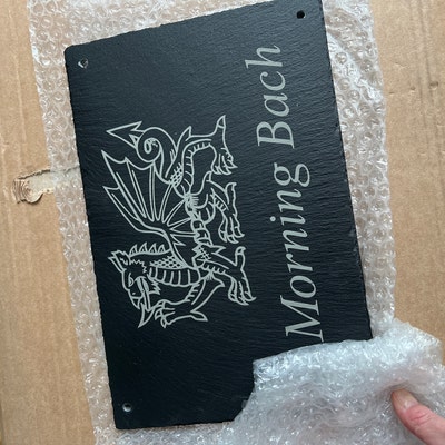 Welsh Dragon Outdoor House Home Sign Plaque - Etsy