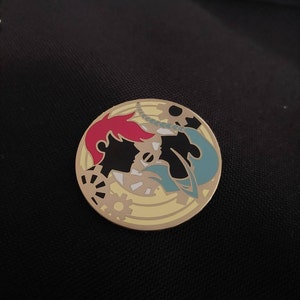 The Locked Tomb Gideon and Harrow Pins Ninth House Enamel - Etsy